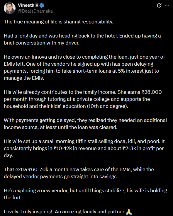 Cab driver tells passenger how his wife held family's fort during ...