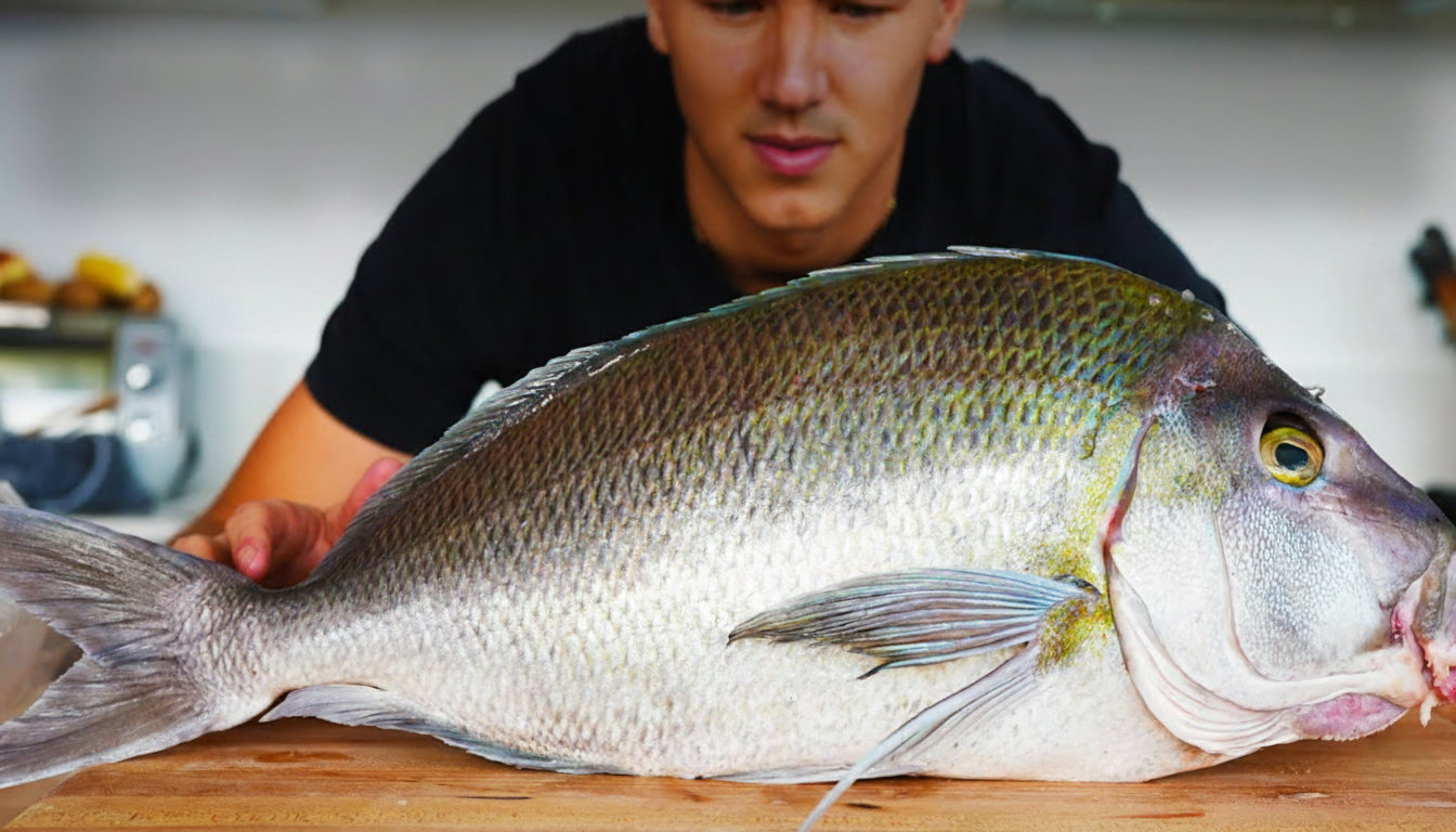 Snapper sushi reveals how delicate fish becomes a precision dish