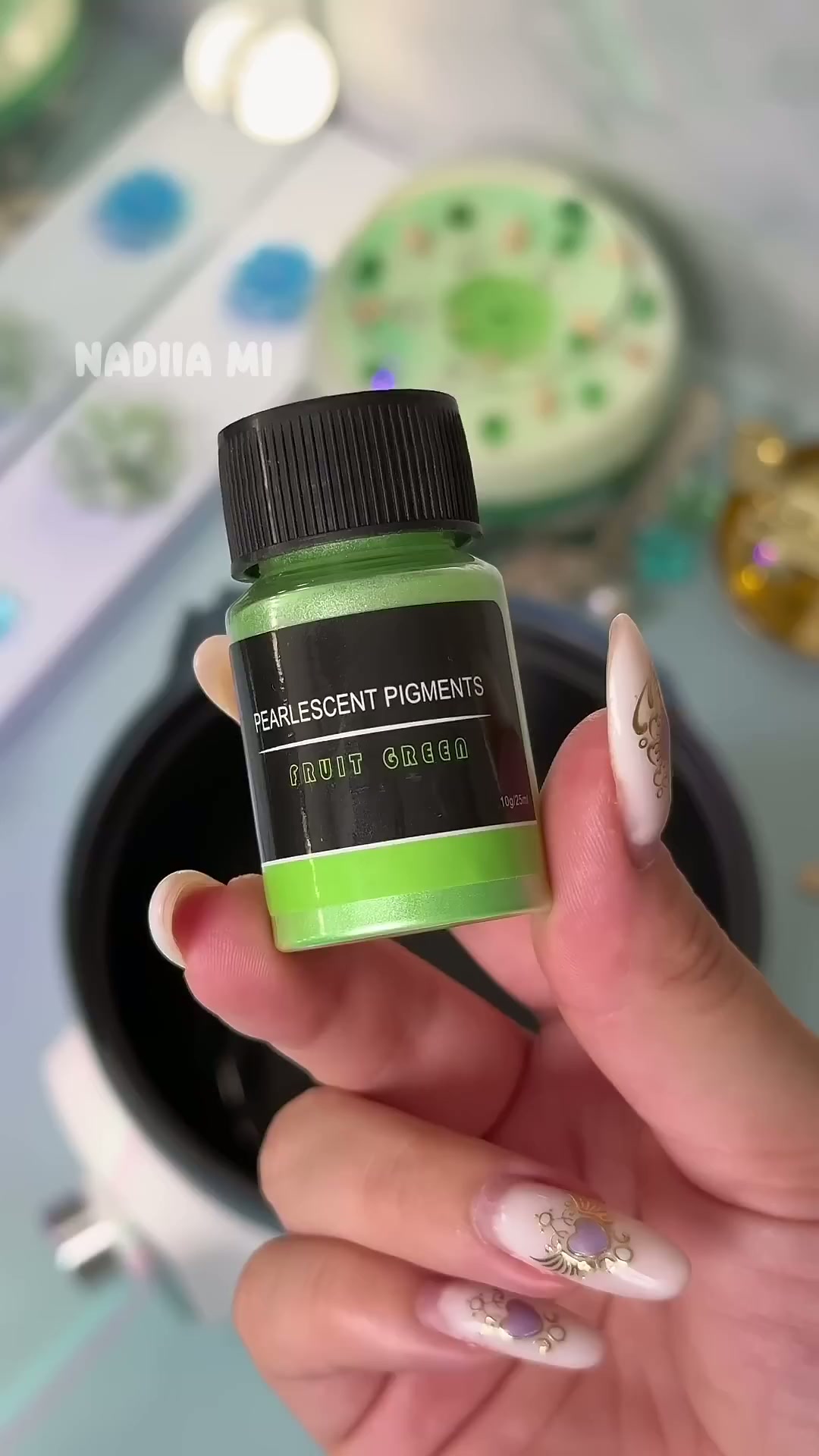 Mini water candle DIY 💚💛| Relaxing ASMR candle sounds