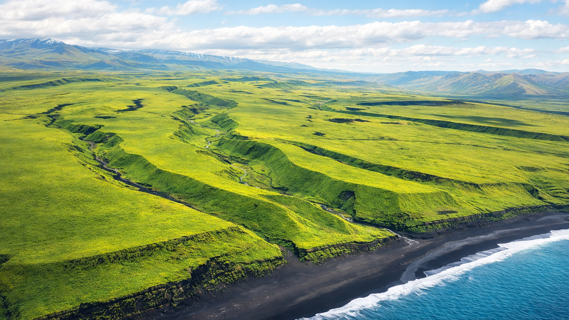 Why does this coast look so unusual?