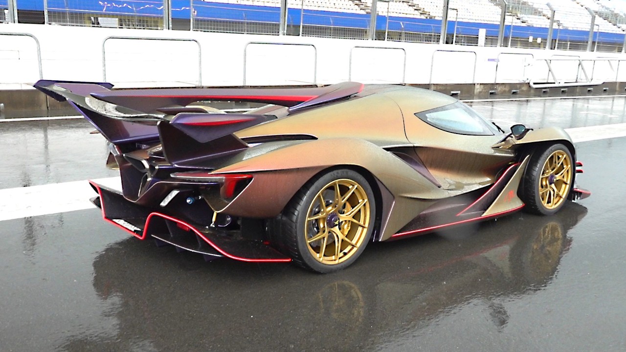 Golden Dragon Apollo IE hypercar features vivid style and performance