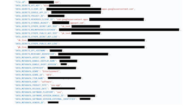 Thousands of iPhone apps expose data inside Apple App Store