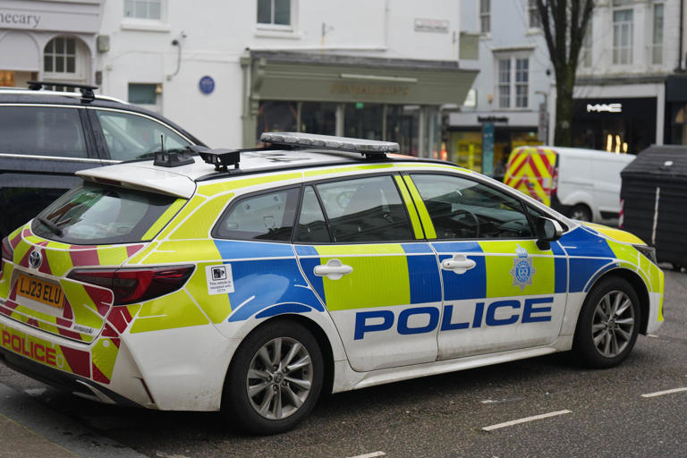 Police investigate burglary at East Sussex perfume shop - In pictures