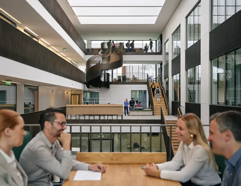 Oxford’s giant new lab building has a secret hidden in its facade