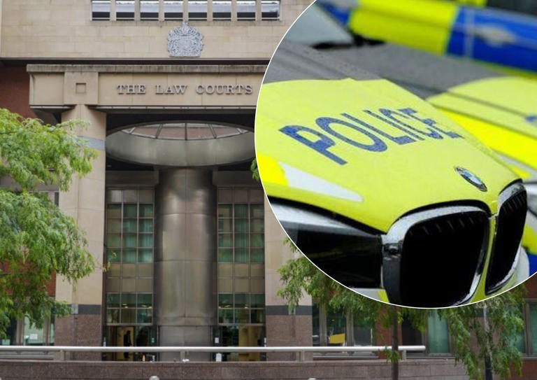 Pensioner arrested after trial halted due to 'alleged jury irregularity'