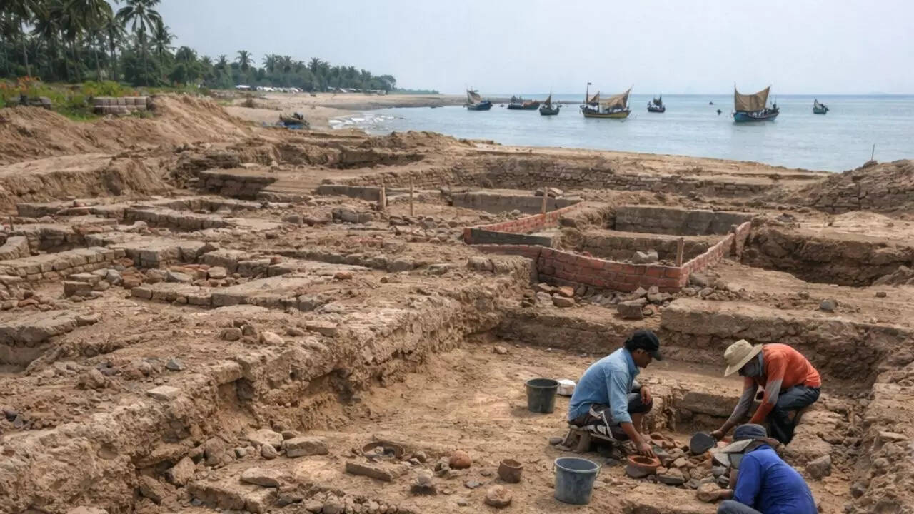 The lost sea world of Thoothukudi: Historic remains at Korkai and ...