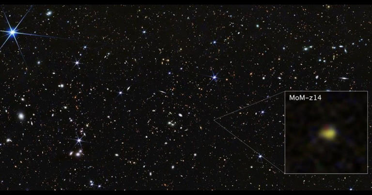 NASA’s James Webb Space Telescope captures the farthest galaxy ever ...