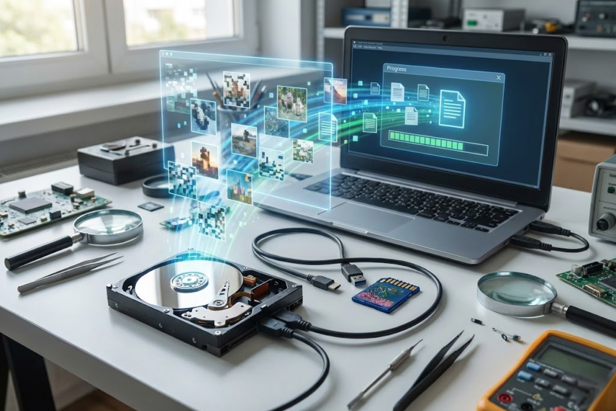 Recuperación de archivos borrados con PhotoRec y Recuva