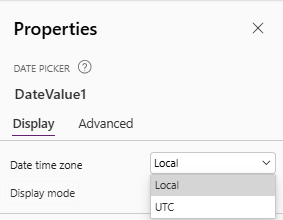 5 Dataverse date fields and the date picker in Canvas apps