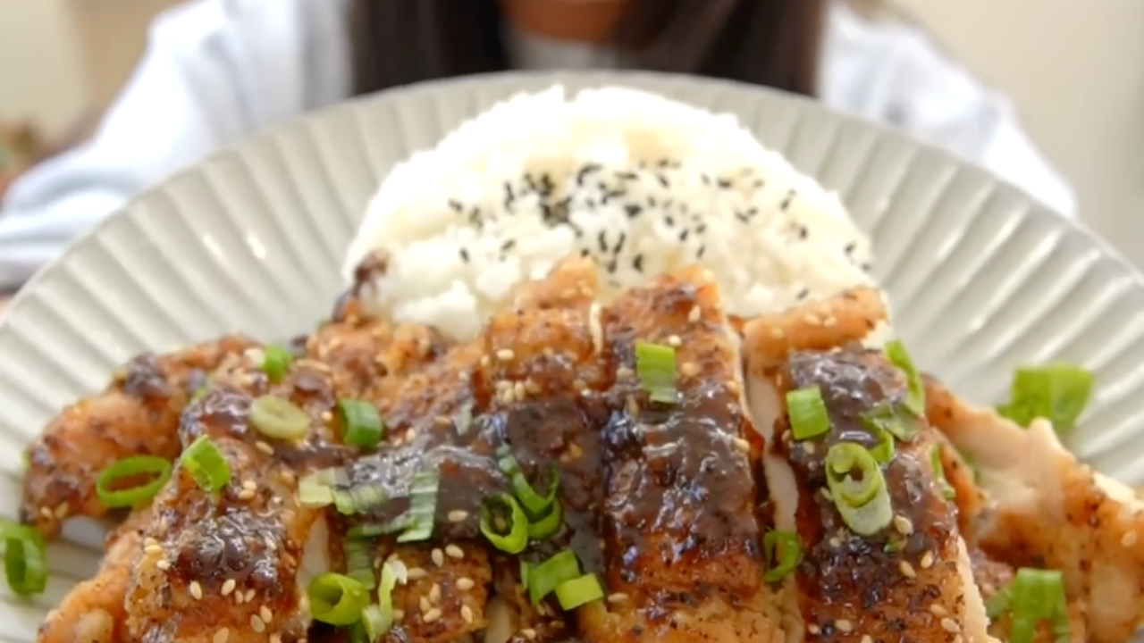 Crispy black pepper chicken in just 20 minutes