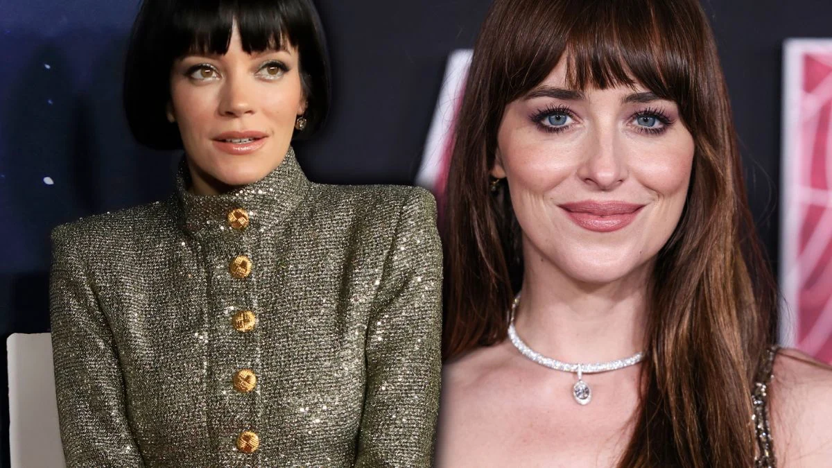 Dakota Johnson and Lily Allen dazzle in glam at Valentino’s star ...