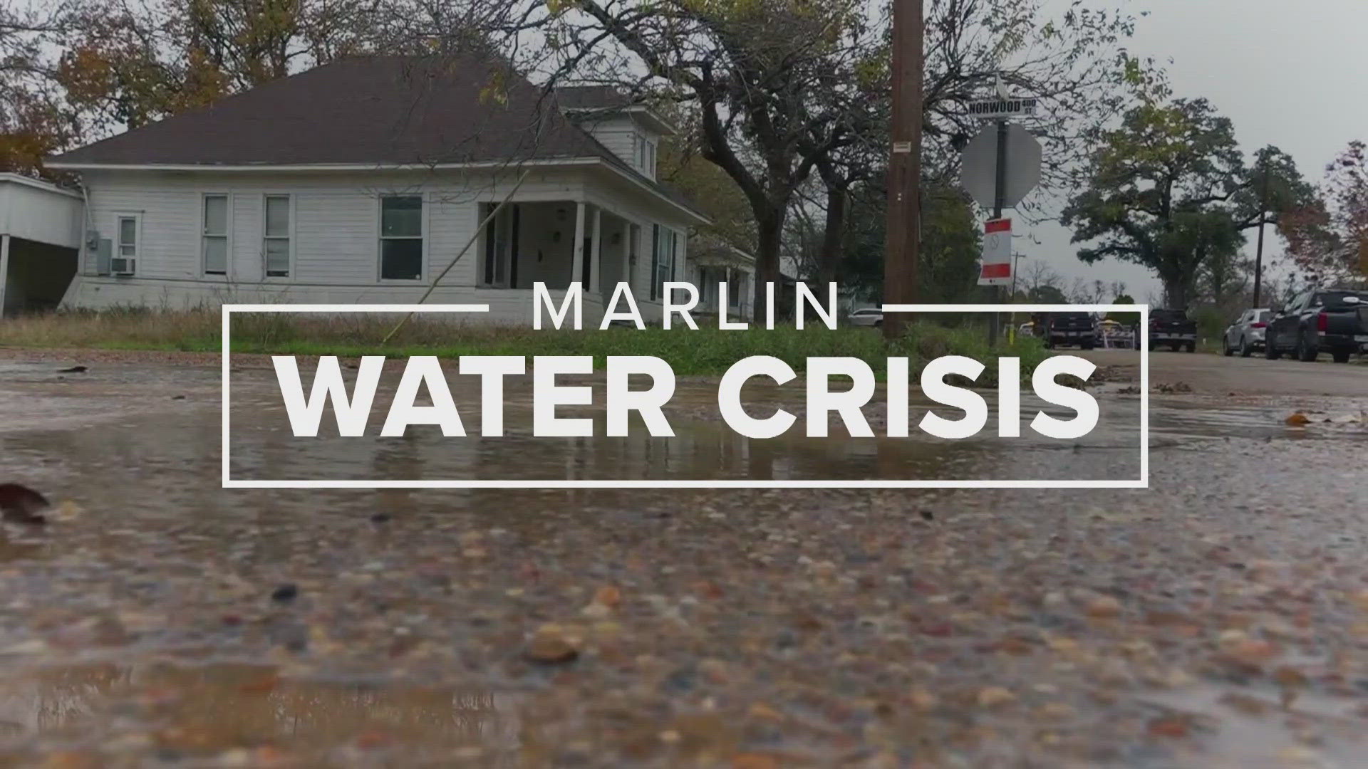 Marlin distributes bottled water as city battles water system failure