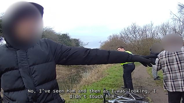 Leo Ross's killer caught on police body-worn video claiming to be a witness