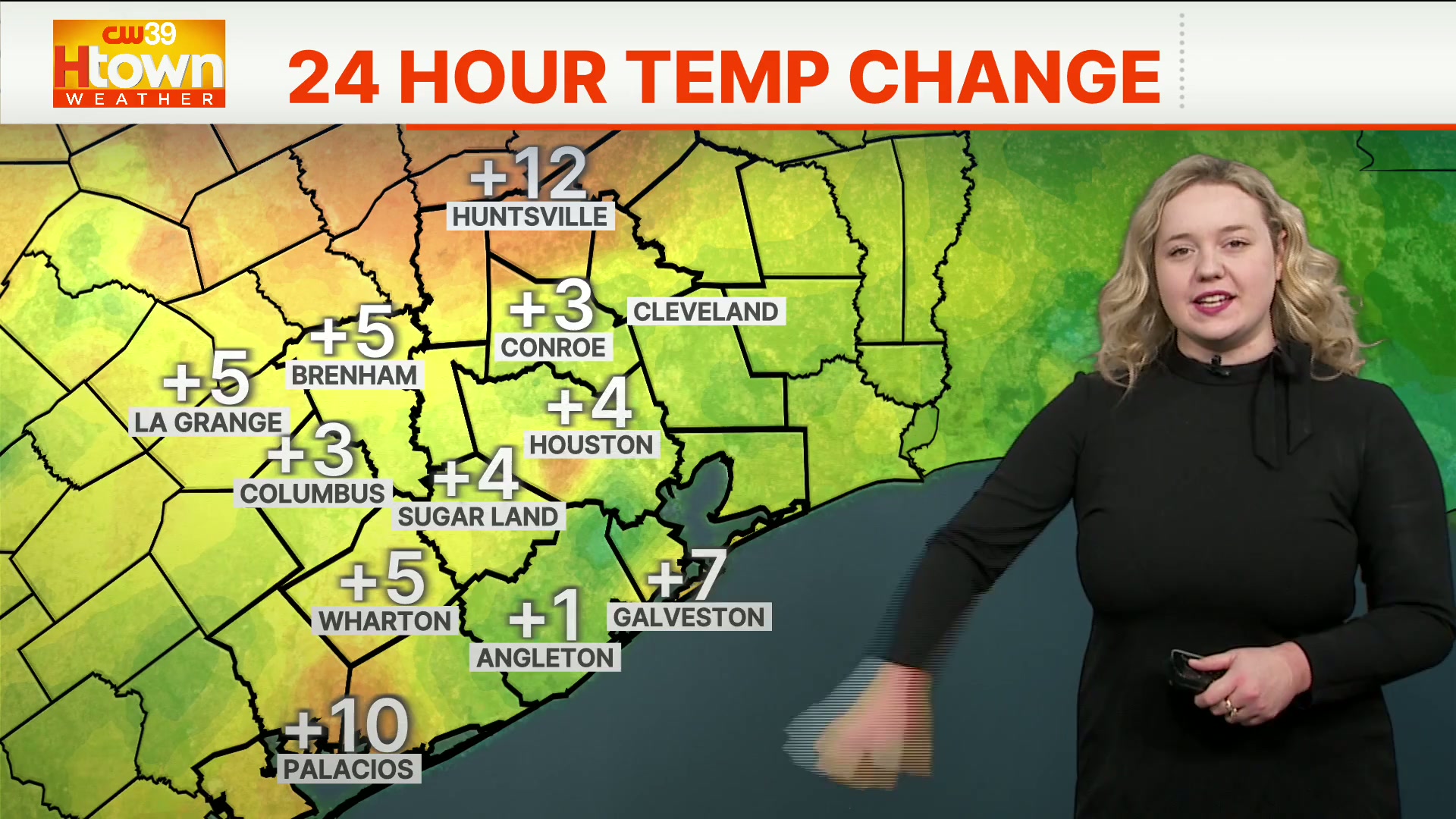 Dry week, cold weekend for Houston