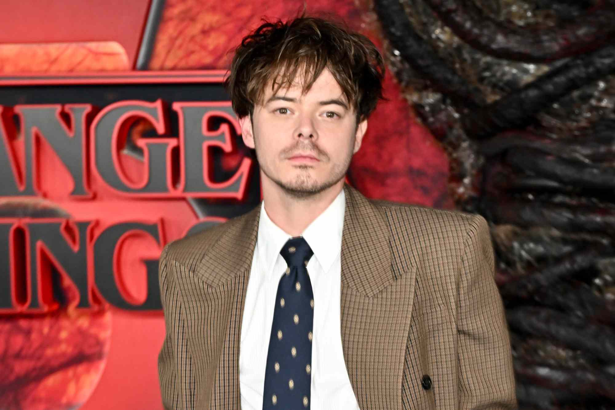 Stranger Things' Charlie Heaton says tween son has just started getting ...