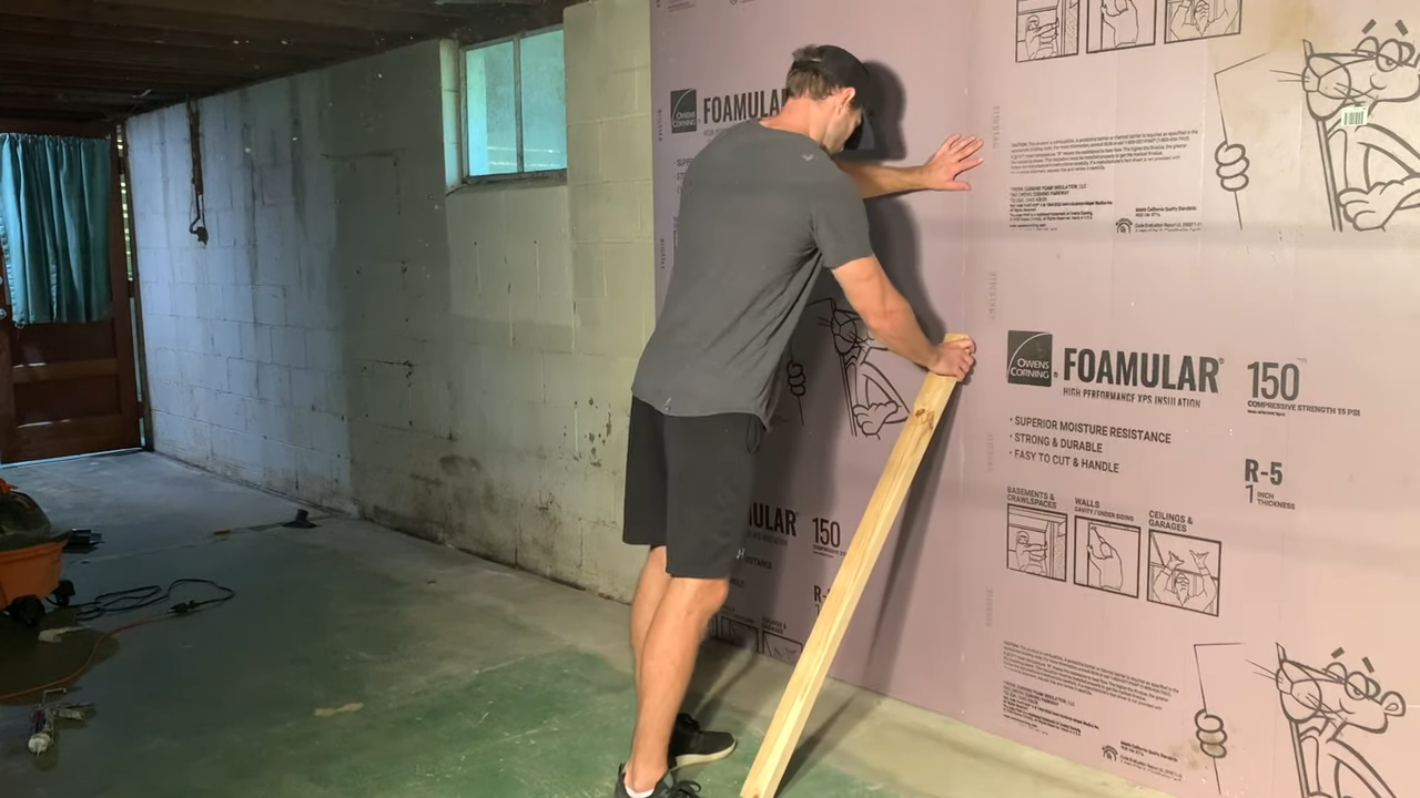 DIY guide: Installing rigid foam insulation in a basement