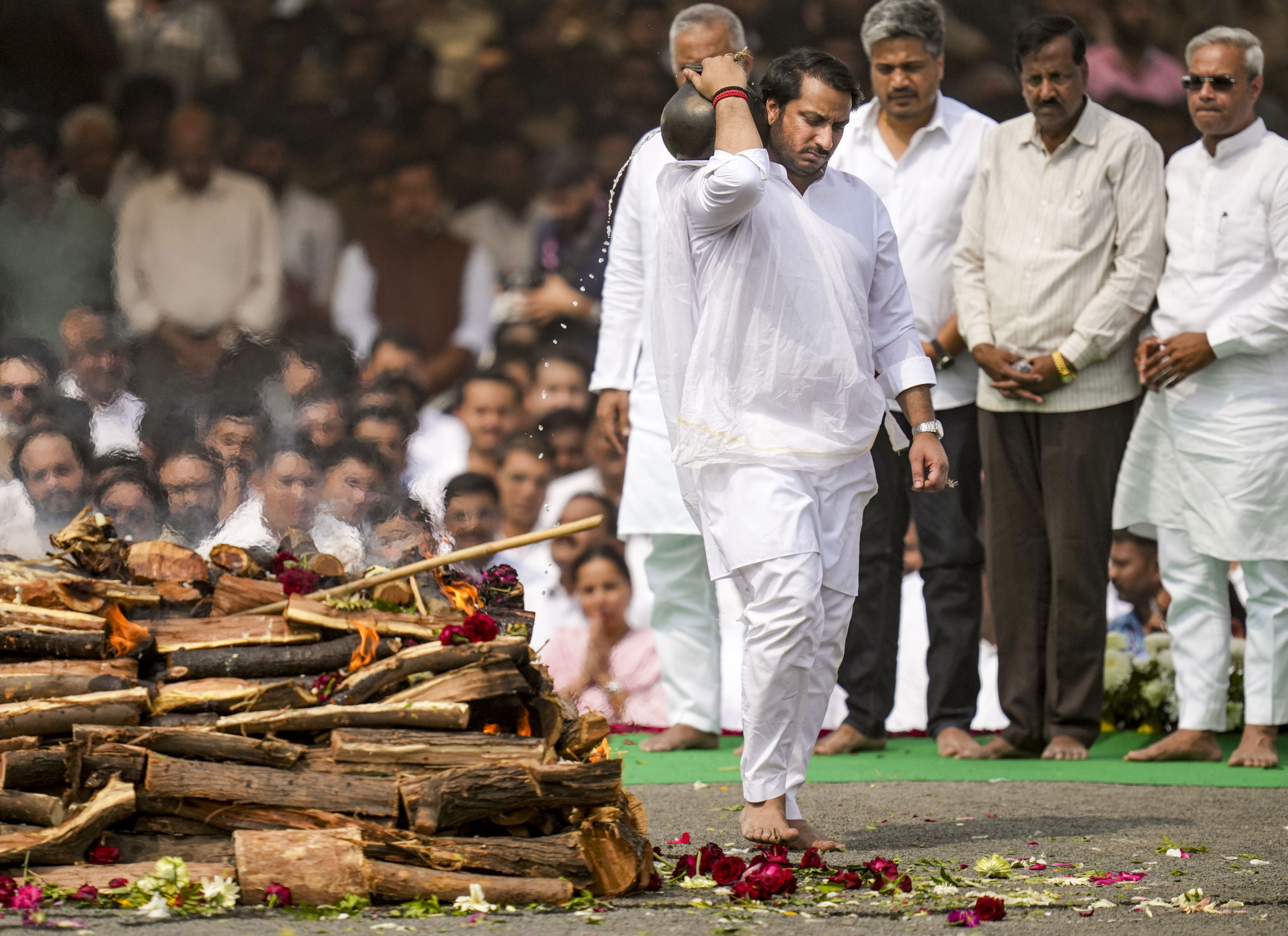 Police ground 4 drones spotted flying sans nod at Ajit Pawar's funeral site