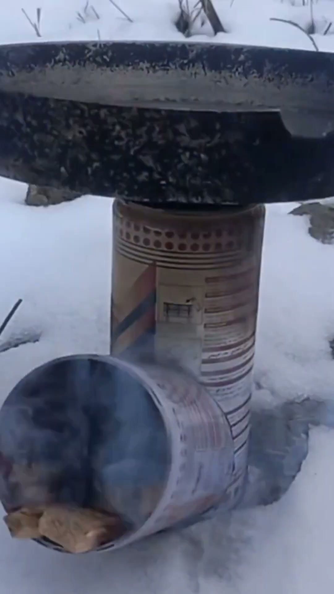 Cans stove