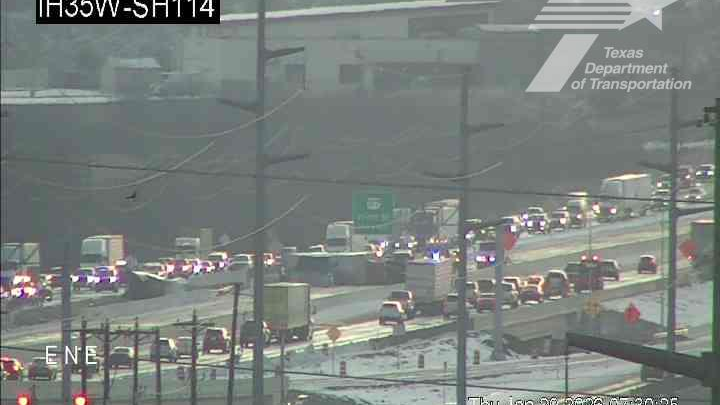 Freeway reopens 14 hours after a truck carrying acid crashed in Roanoke