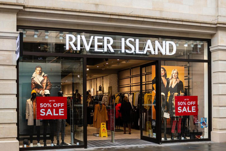 Full list of 27 River Island stores that are closing across Ireland and ...
