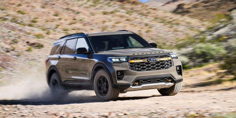 View photos of the 2026 Ford Explorer Tremor