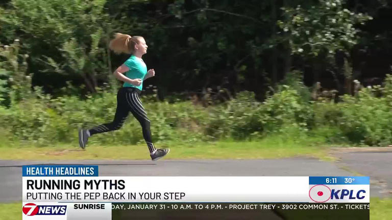 Dispelling running myths to put the pep back in your step