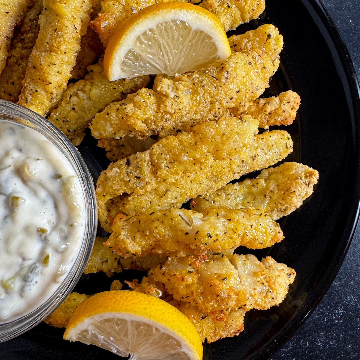 Easy homemade fish sticks (air fryer recipe)