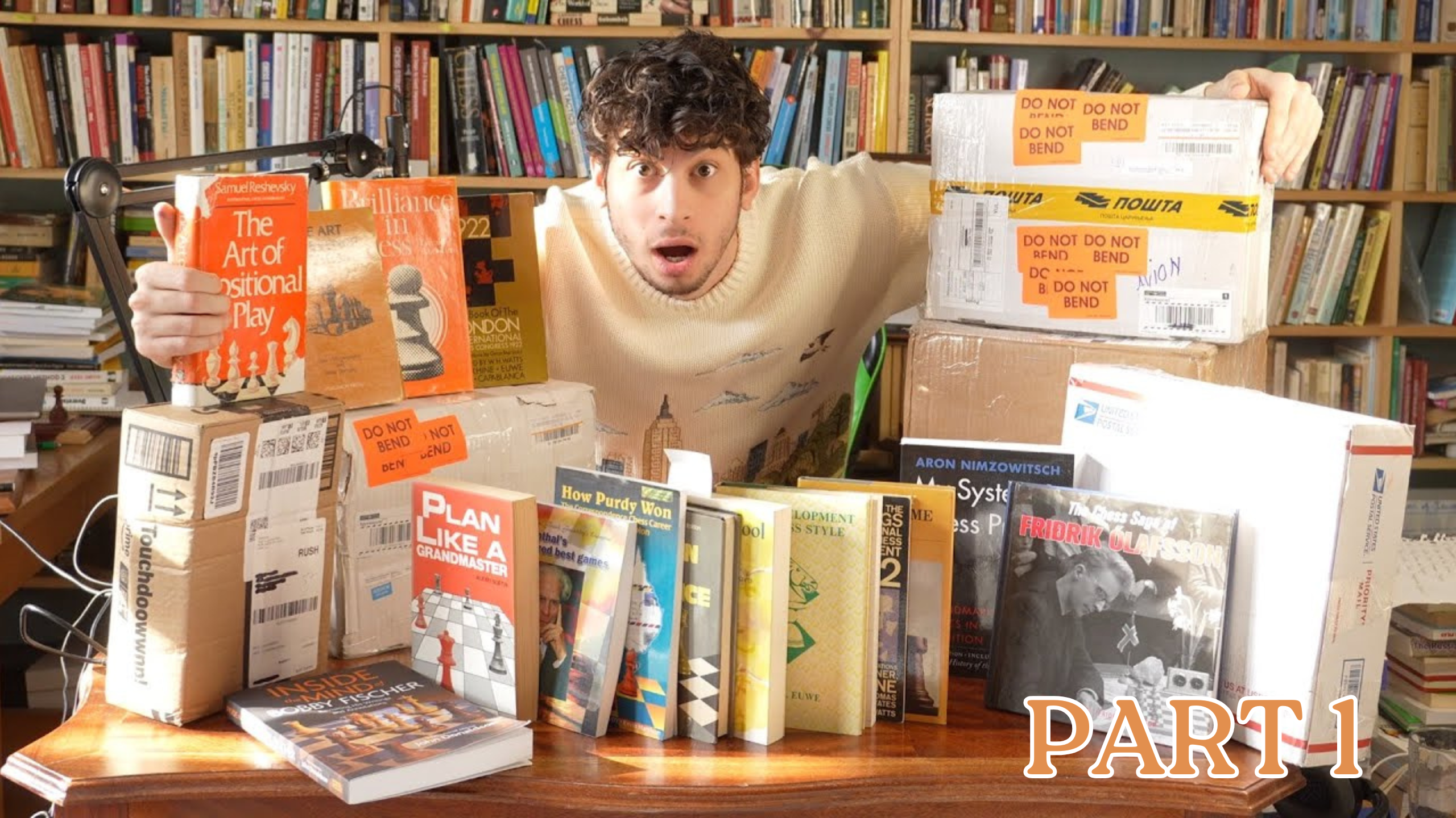 I bought 56 rare chess books for a fortune part 1