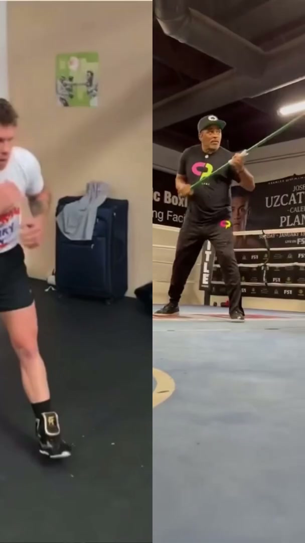 🔥Canelo vs Caleb Plant head movement!