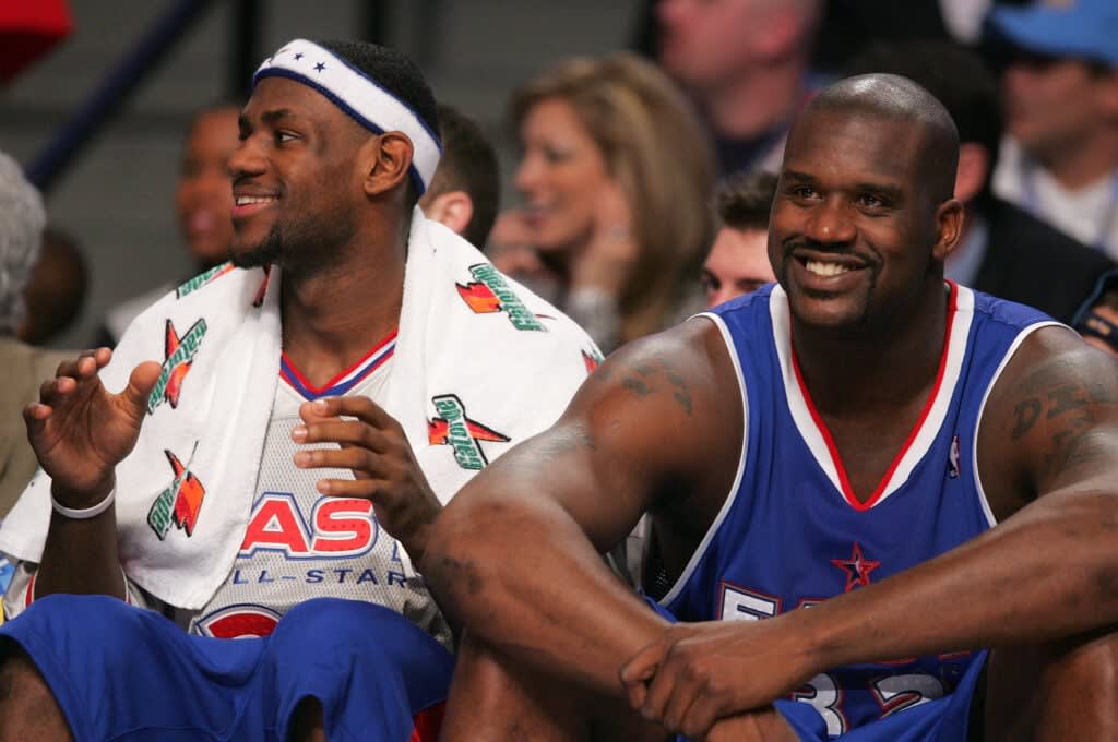 Shaquille O’Neal has a mighty good reason for leaving LeBron James off ...