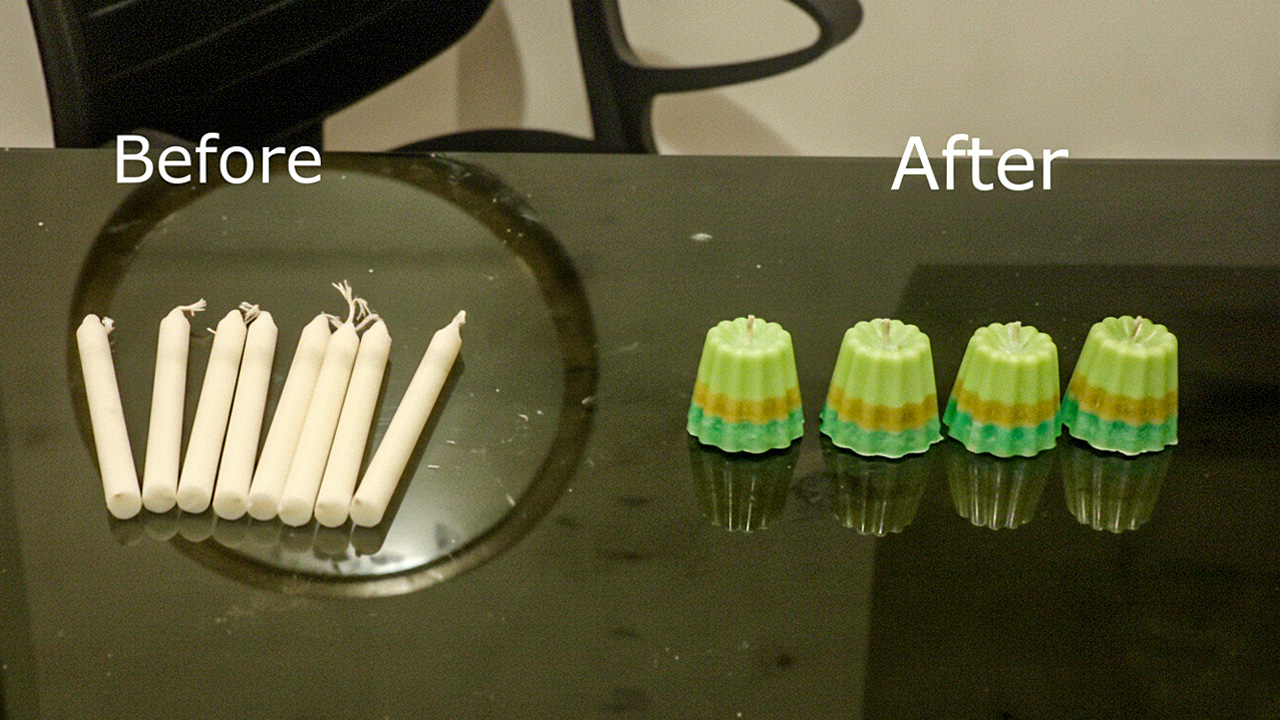 How to convert a simple bar candle into a luxurious scented candle
