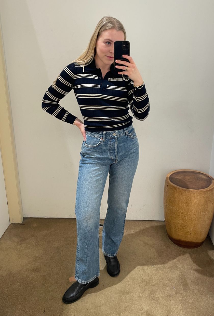 I just tried the Reformation jeans celebs and fashion people won't stop ...