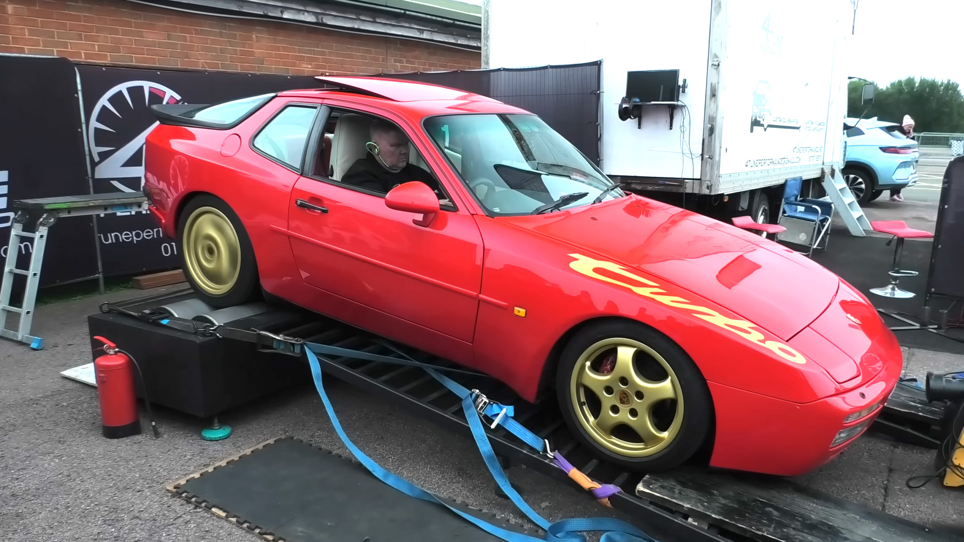 Testing the limits of a modified classic car