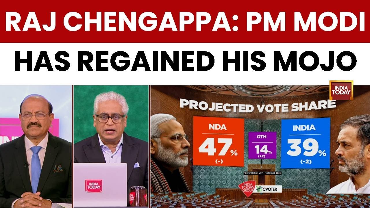 Raj Chengappa: PM Narendra Modi regains mojo as NDA projected to win ...