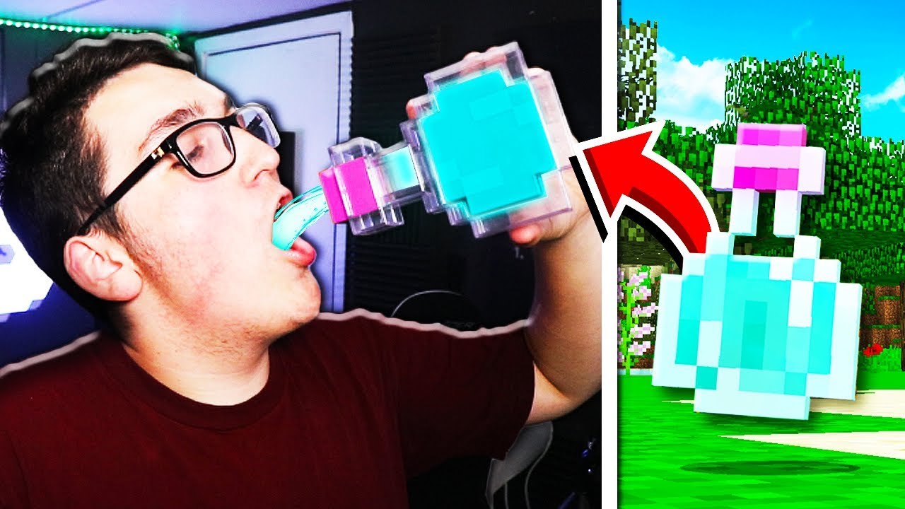 Testing real life versions of Minecraft items