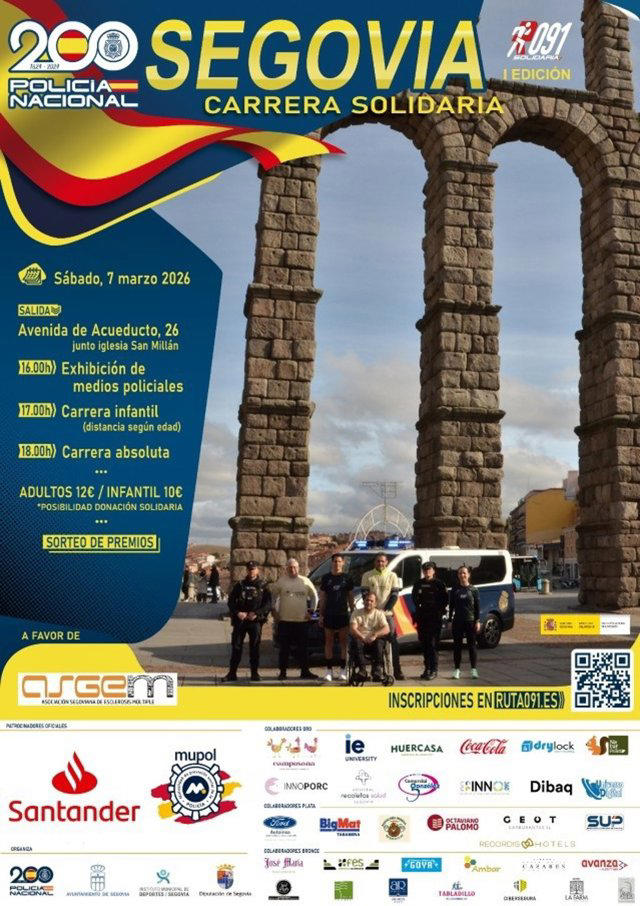 Policía Nacional de Segovia organiza la primera 'Ruta del 091 kms ...