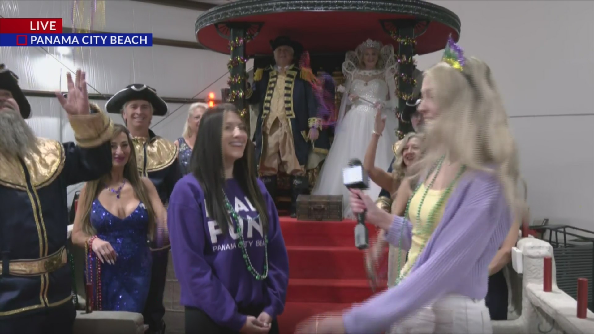 Enjoy two full days of fun at the PCB Mardi Gras and Music Festival