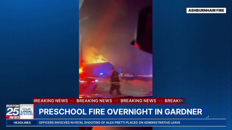 Firefighters battle blaze at day care center in Gardner