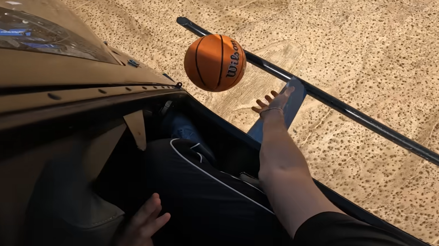 “This is impossible” - Then the ball dropped 135 feet into the cup