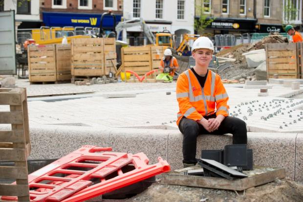 High praise for teen's work on major Cumbrian bridge project