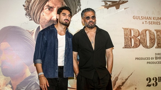 Suniel Shetty reveals he hasn't watched son Ahan Shetty's film Border 2 ...