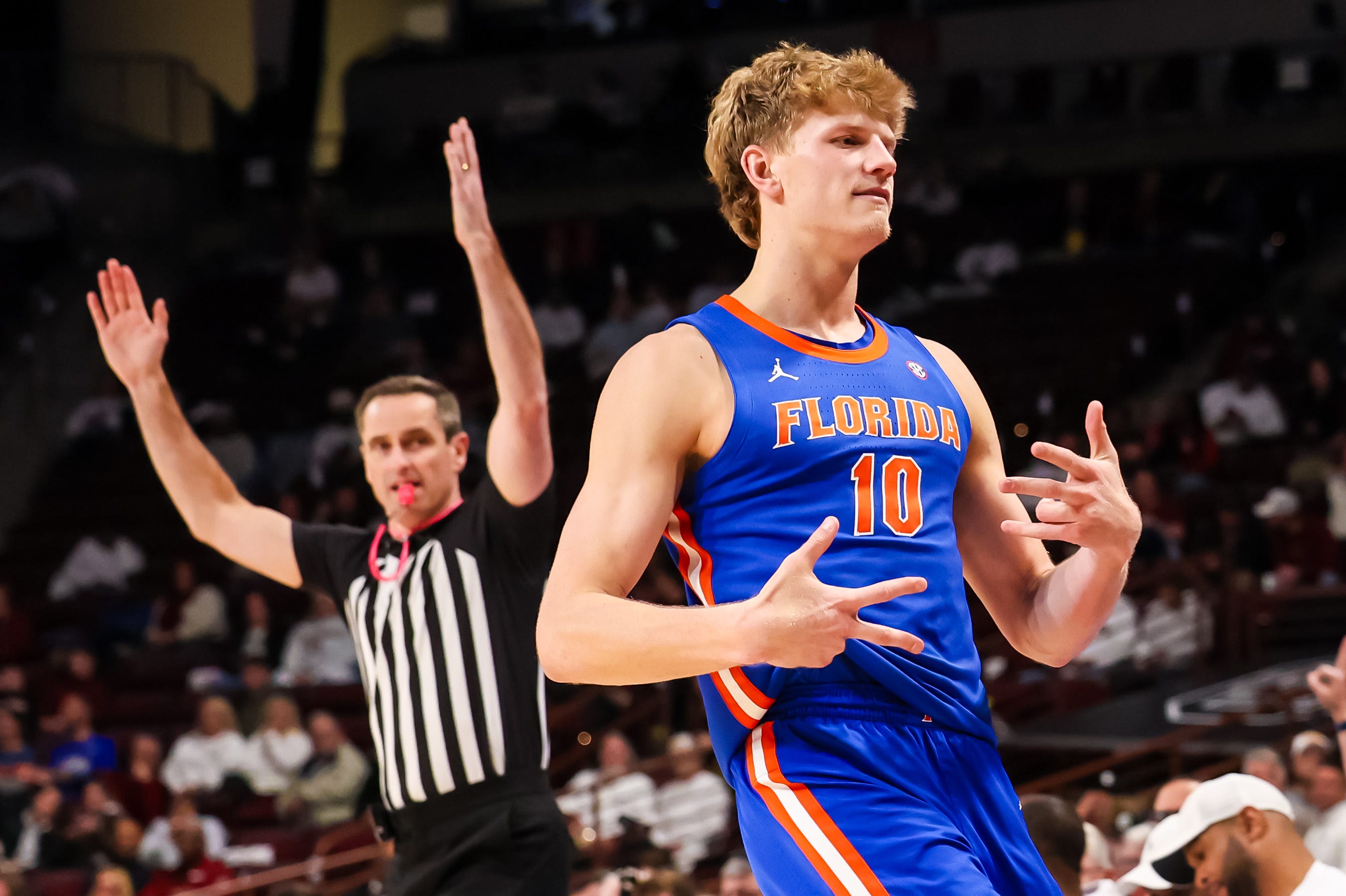 Florida's Thomas Haugh picked by Heat in USA TODAY Sports mock draft
