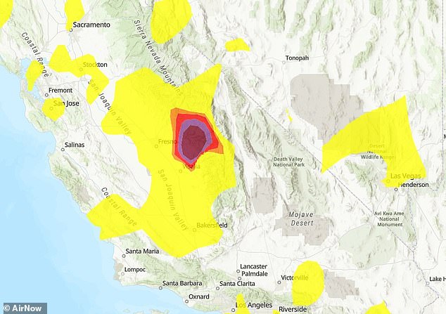 Stay indoors advisories issued across multiple US states as air fills ...
