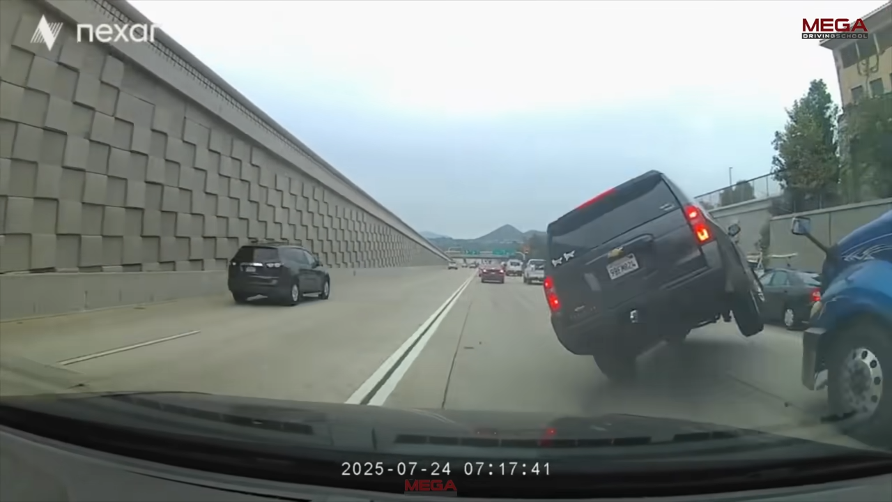 One second of inattention, one brutal lesson