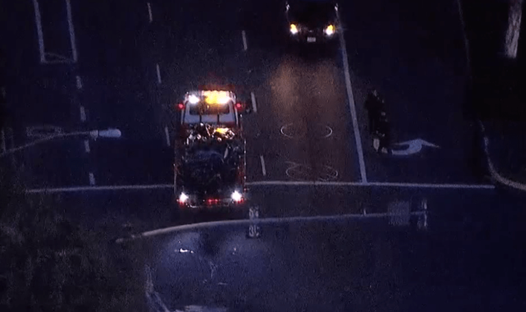 Car slams into semi tractor-trailer in Torrey Pines, driver seriously ...