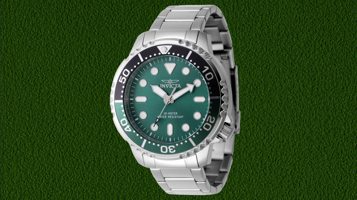 Get the Invicta men’s green dive watch for only $55 - 89% off the ...