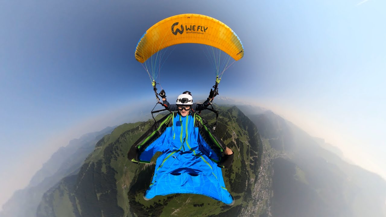 The calm glide turned into full freefall in seconds