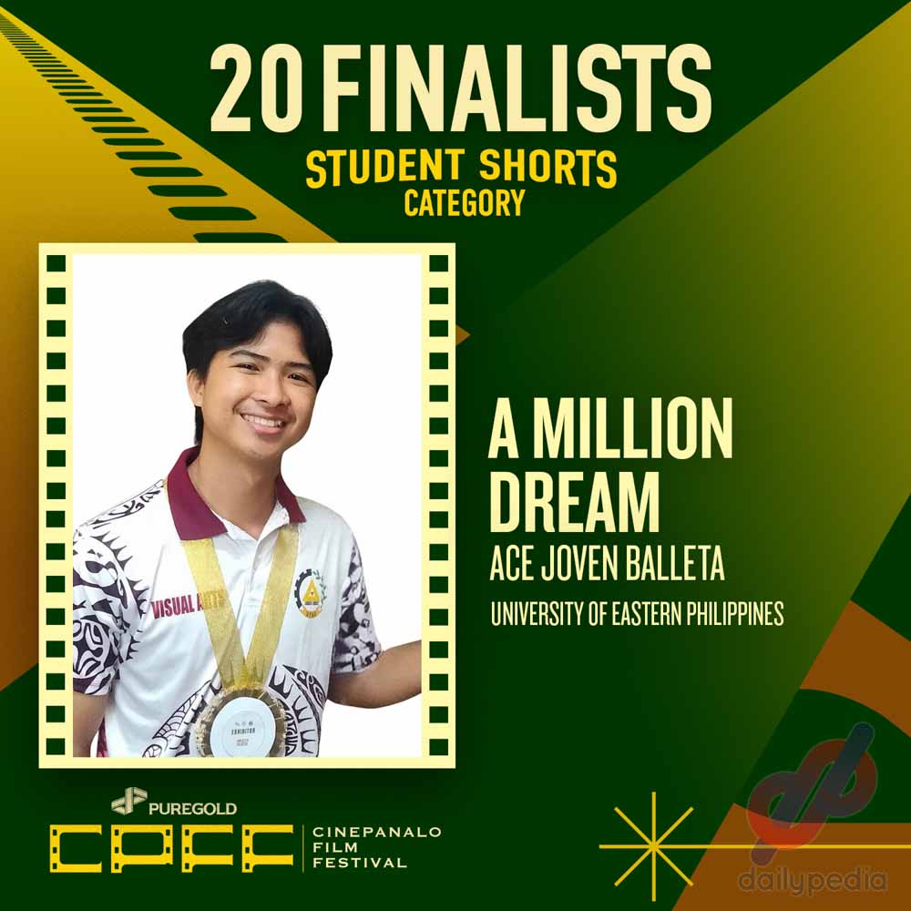 Puregold CinePanalo announces top 20 student shorts finalists for 2026 ...