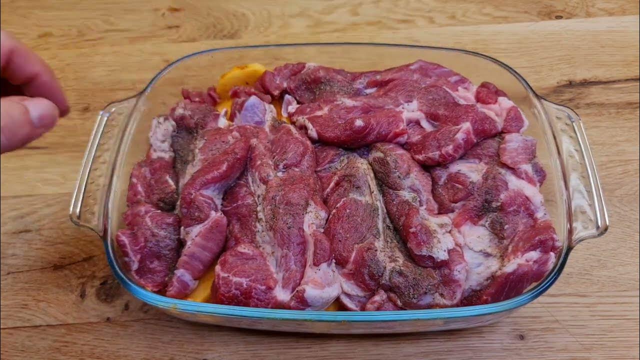 Delicious oven-baked meat recipe, perfect for a festive table