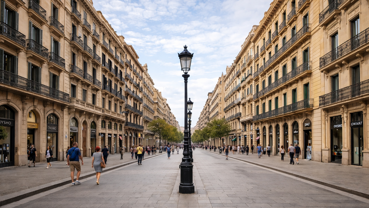 Spring light on a hidden side of Hamburg